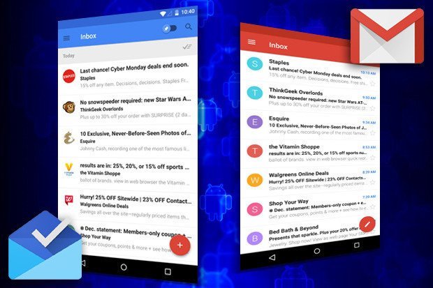 Gmail and Inbox Available with Easy Notifications and Improvements